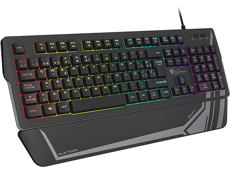 Teclado gaming | GENESIS NKG-1729, Wired, Teclas iluminadas, idioma: ES ...