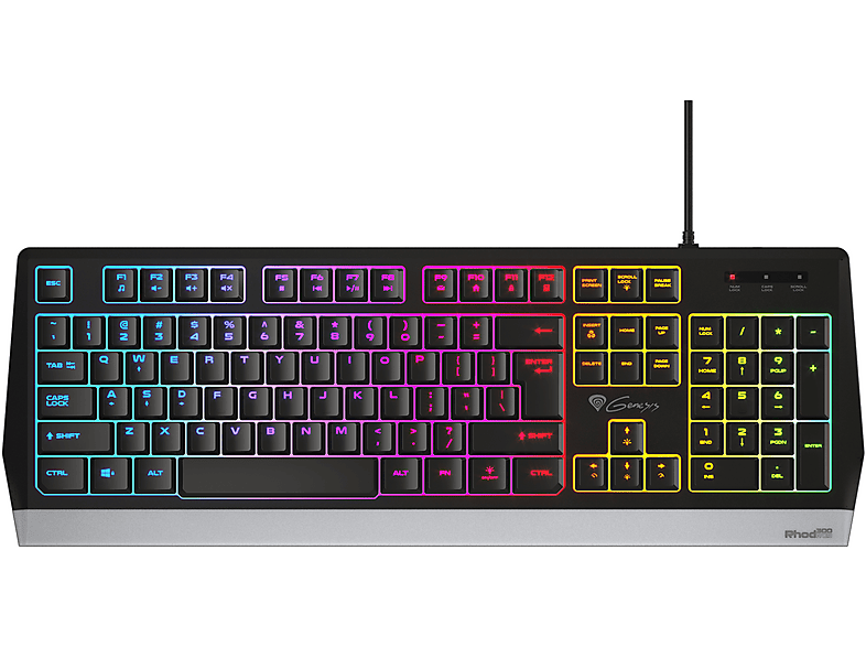 TASTIERA GAMING GENESIS RHOD 300 RGB | MediaWorld.it