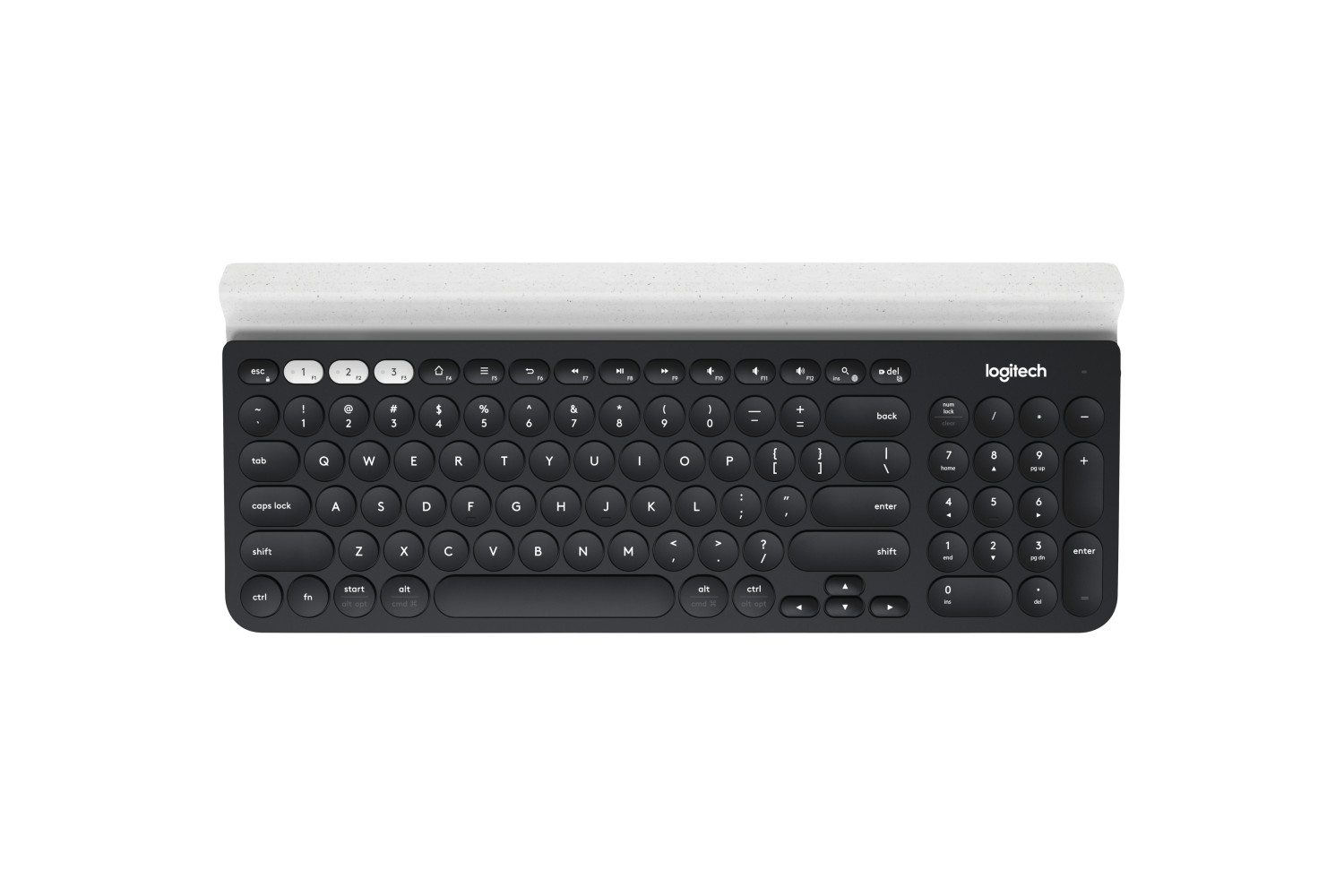 Klawiatury bezprzewodowe LOGITECH 920-008042 Szary, Biały | MediaMarkt