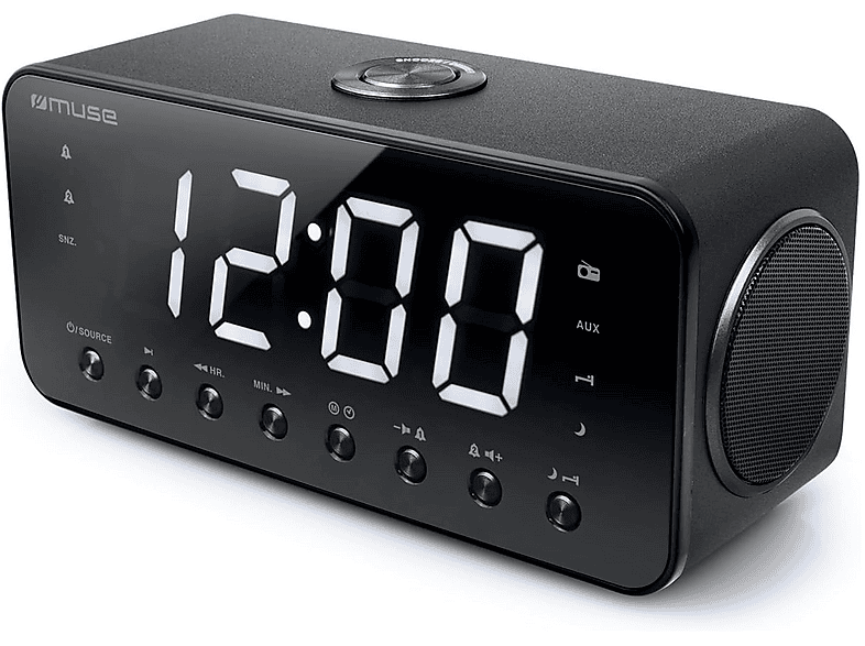 MUSE M-192 CR Radio 1 GB, Digital, FM, Schwarz | MediaMarkt