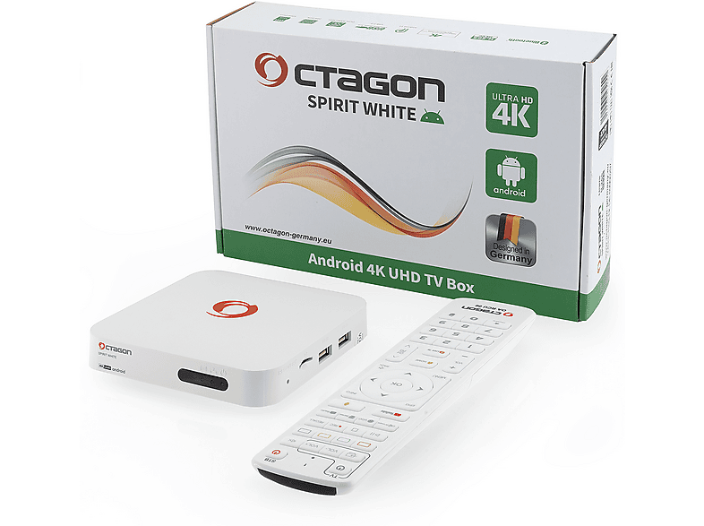 OCTAGON Spirit W 4K UHD Android TV 11 Box 32 GB | MediaMarkt