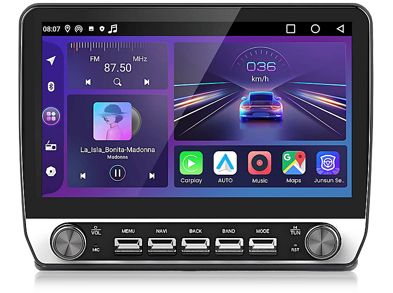 AWESAFE Fiat Ducato Peugeot Boxer autoradio 64 GB, DAB+, FM, Bluetooth ...