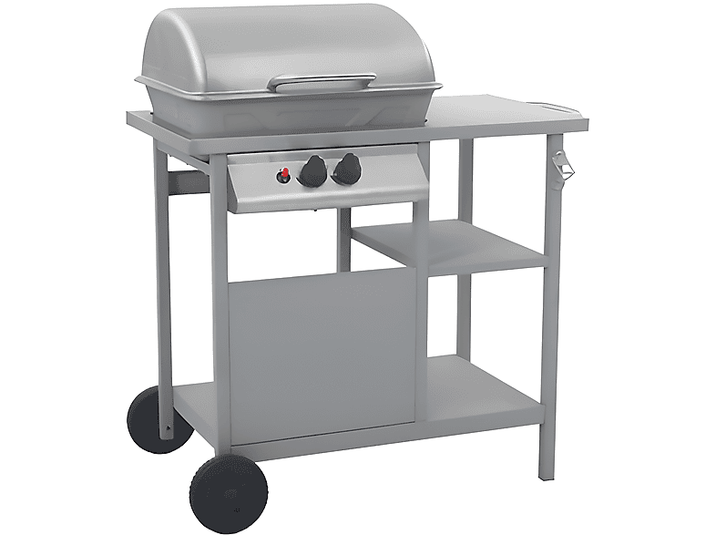 DECOME IT2111 Gasgrill, silber (5,5 kW) | MediaMarkt