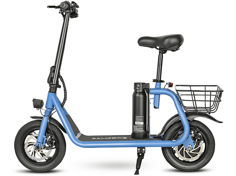 SAMEBIKE SM-C01 | ohne ABE-Gutachten E-Roller (12 Zoll, Blue) | MediaMarkt
