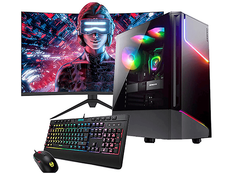 Pack PC gaming | NEOPC MX360NEO06, AMD Ryzen™ 7 5700G, 32 GB RAM, 1 TB ...