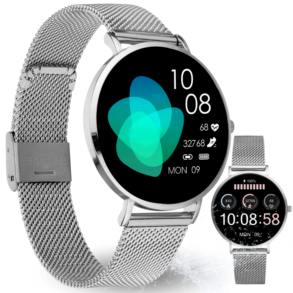 XCOAST SIONA 2 | NANO Smartwatch Stainless Steel Stainless Steel, 20.0 ...