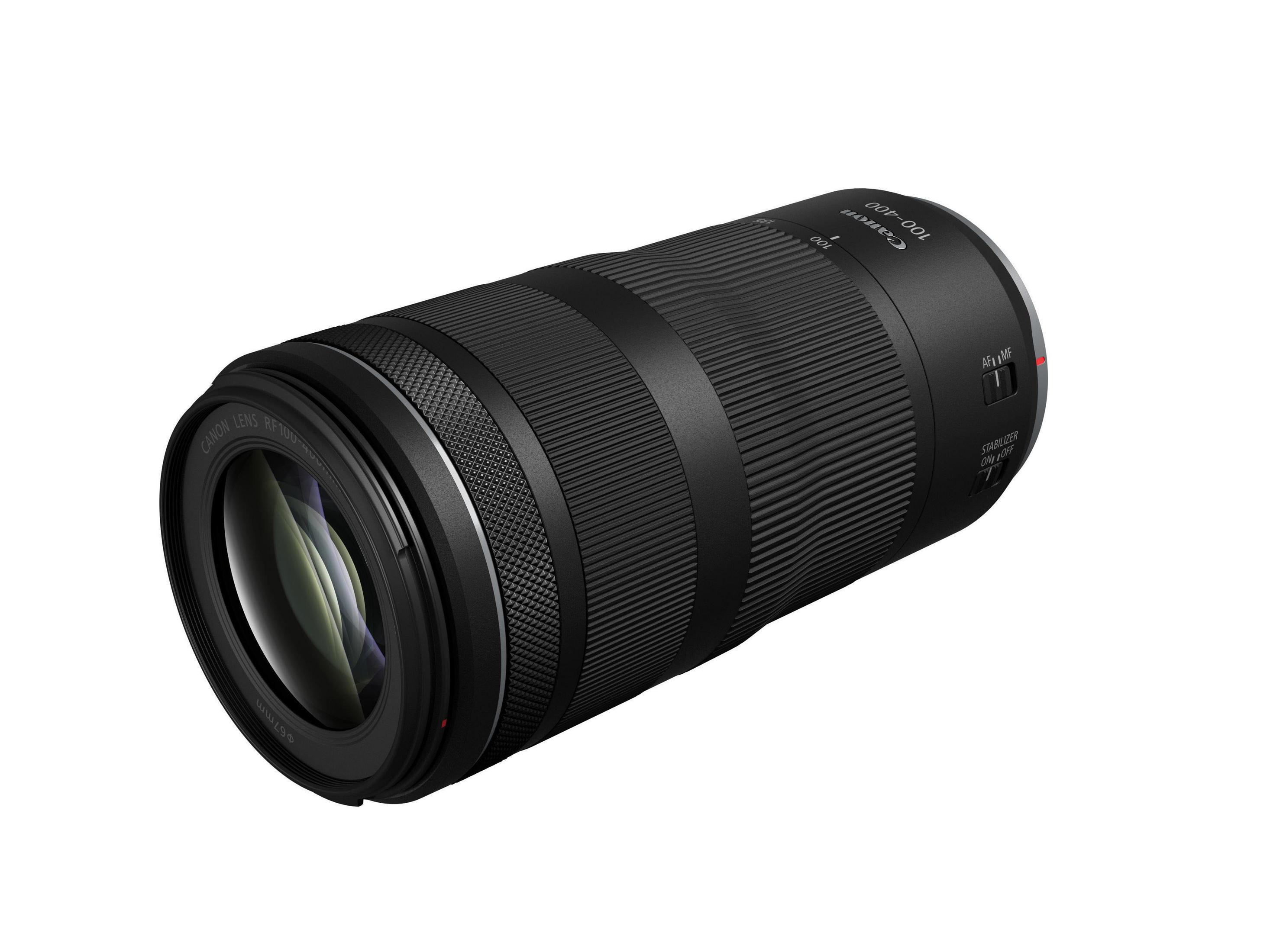 OBIETTIVO CANON RF 100-400mm F5.6-8 IS USM Telezoom per R-Mount (Full ...