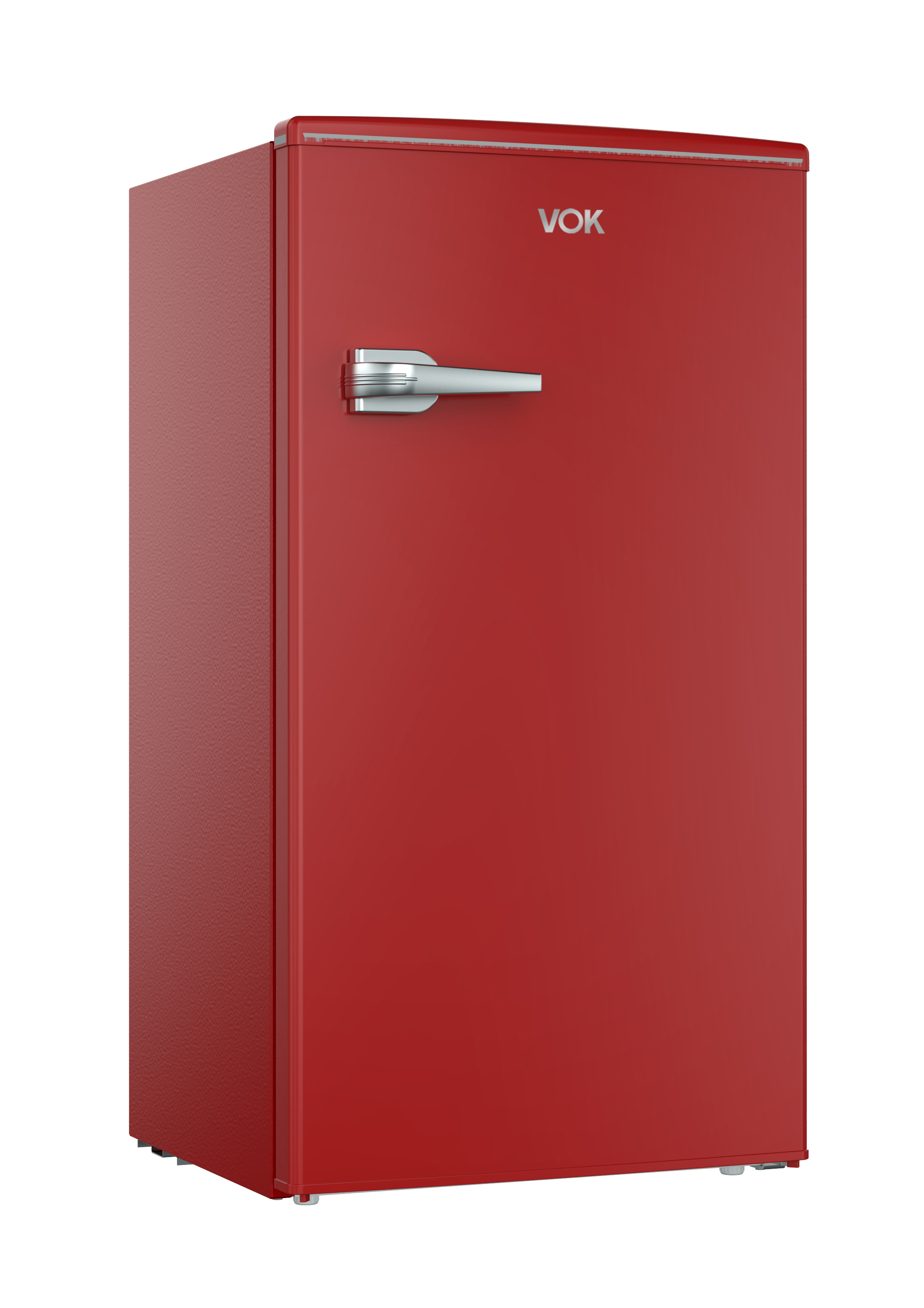 Nevera pequeña | VOK EVR-85RDER, R600a, Altura 84 cm, Rojo | MediaMarkt