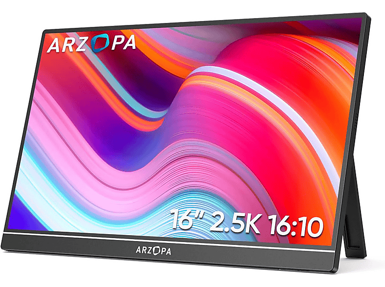 ARZOPA Z1RC MONITOR, 16 ", Full-HD, 2560 x 1600 Pixel, tempo di ...