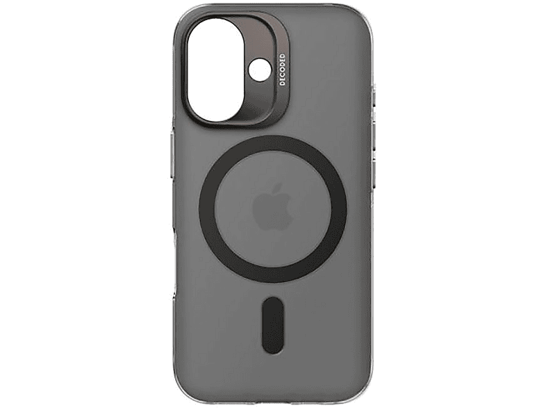DECODED DE-D25IPO16BCT2CL/BK, COVER per iPhone 16 ,Nero transparente ...
