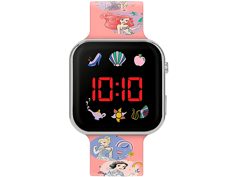 DISNEY Princess Smart Watch Silicone, Rosa | MediaMarkt