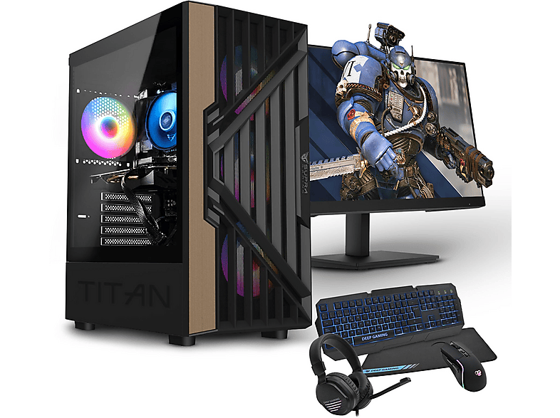 Pack PC Gaming | PC RACING IONQ 3, AMD Ryzen™ 3 4300G, 16 GB RAM, 256 ...