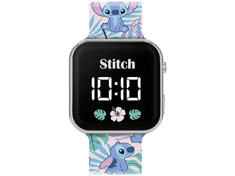 DISNEY Lilo & Stitch Smart Watch Silicone, Rosa | MediaMarkt