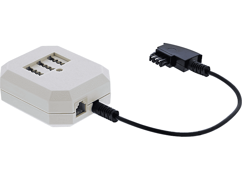 INLINE InLine® TAE Adapter, TAE-F Stecker an TAE NFN + RJ11 (6P4C ...