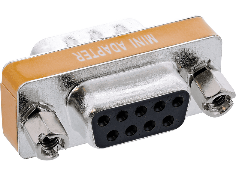 INLINE InLine® Nullmodemadapter, 9pol Stecker / Buchse, bulk Adapter ...