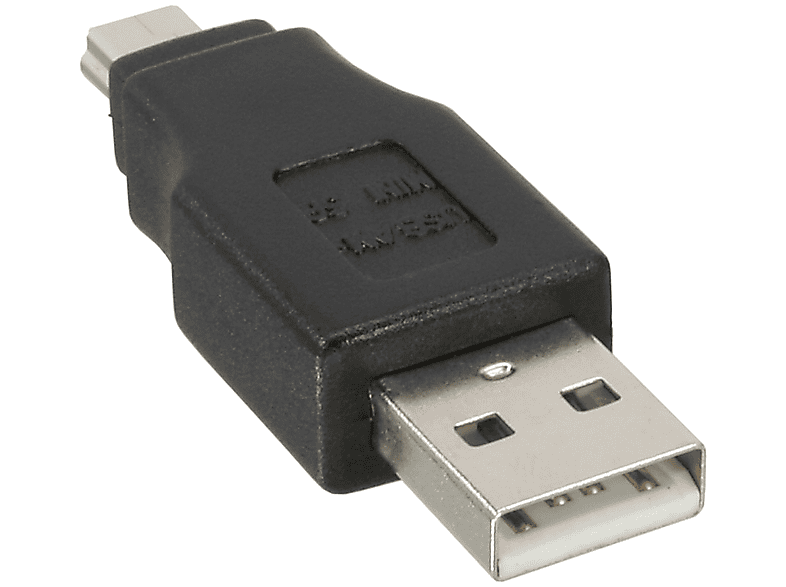 INLINE InLine® USB 2.0 Adapter, Stecker A auf Mini-5pol Adapter ...