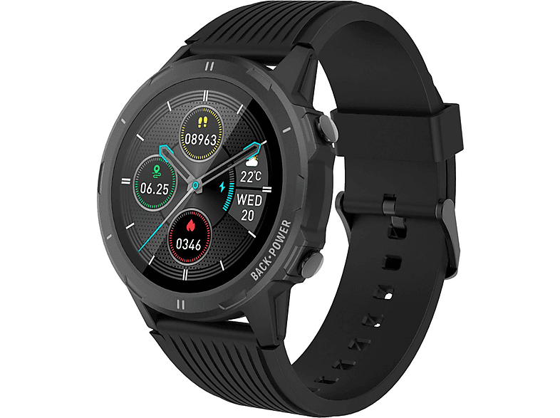 Smartwatch | DENVER SMARTWATCH ANDROID/IOS DENVER, 48 mm, -, Black ...