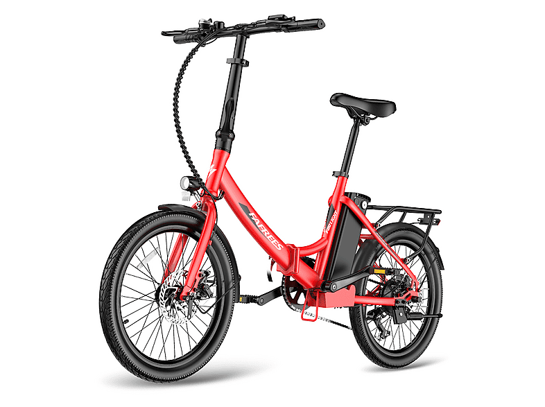 Rower elektryczny FAFREES F20 Light czerwony | sprawdź cenę i opinie w ...