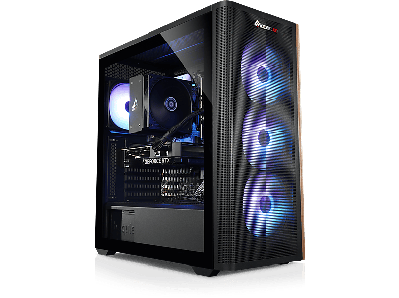 KIEBEL Wooden V AMD Ryzen 9 5950X | AMD Ryzen™ 9 - 32 GB - 2 TB - GeForce RTX™ 5060 | MediaMarkt