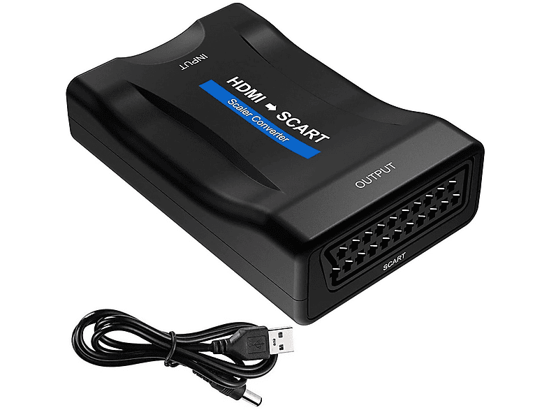 CRRYNUO HDMI zu Scart Konverter Adapter | MediaMarkt
