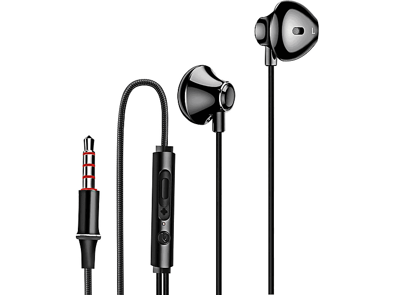LINQ VIP-689, In-ear Kopfhörer Schwarz | SATURN