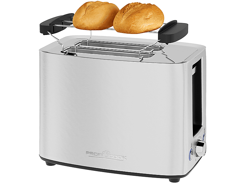 PROFICOOK PC-TA 1279 Toaster Silber (850 Watt, Schlitze: 2) | MediaMarkt