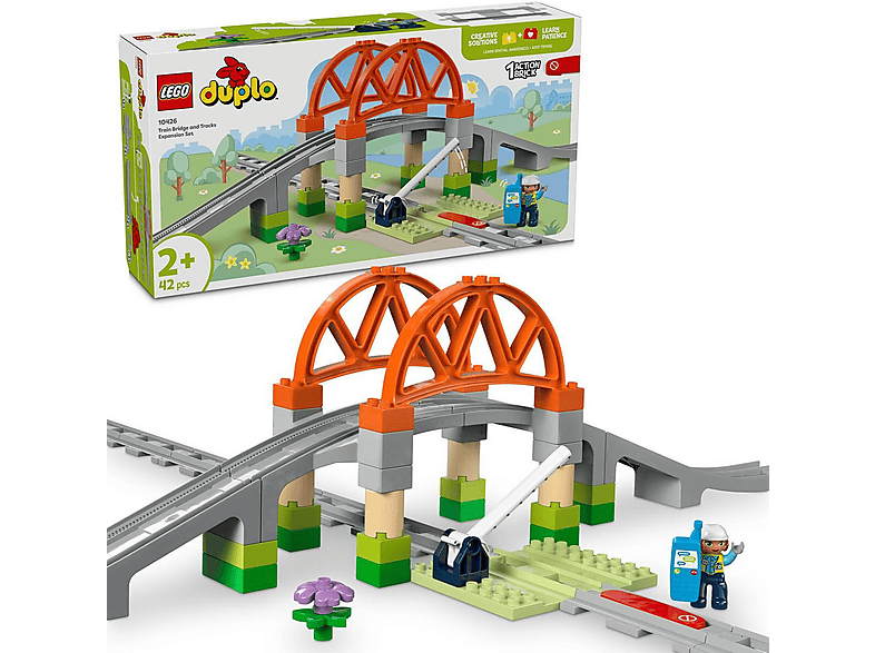 LEGO Duplo 10426 Treinbrug en rails uitbreidingsset LEGO-bouwset ...