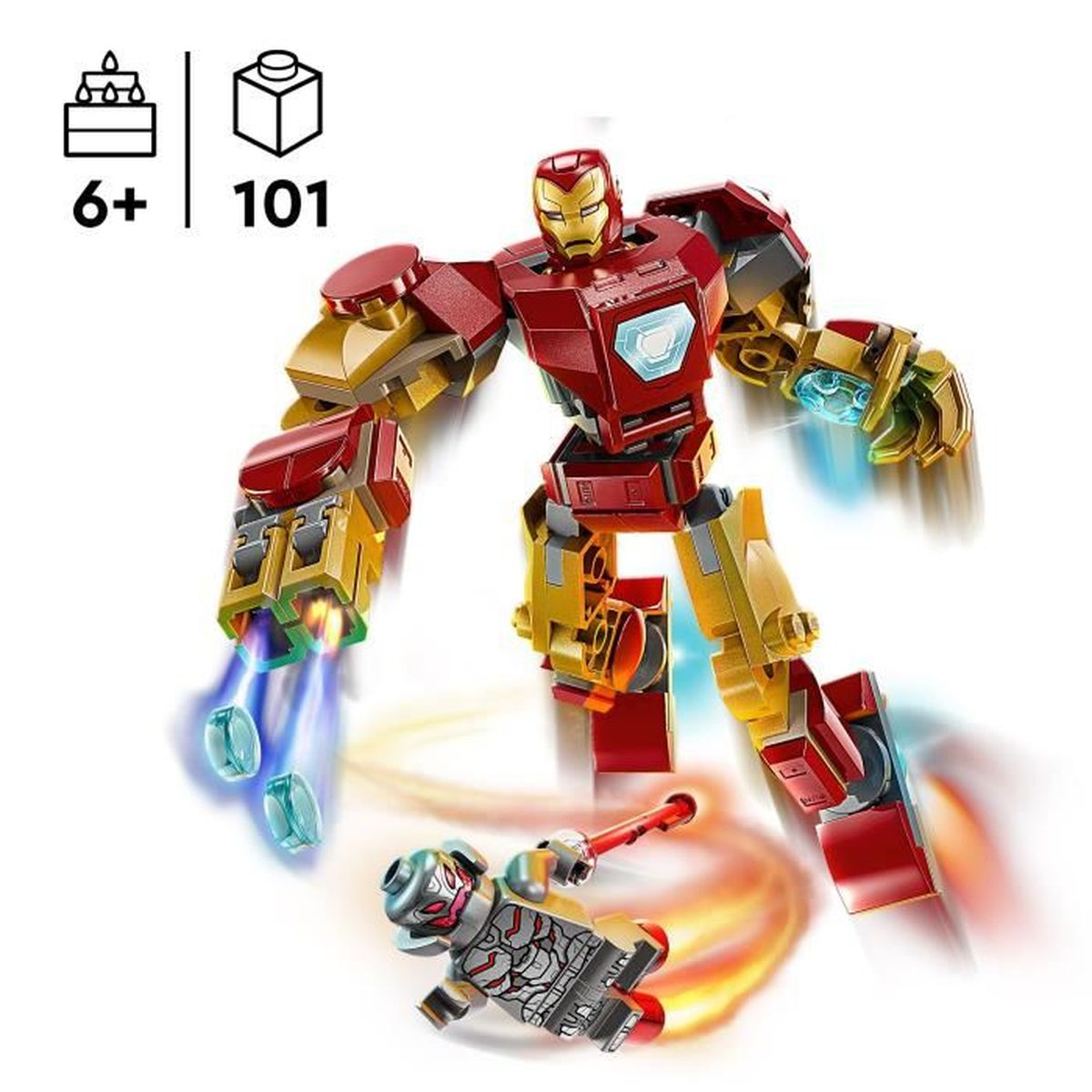 LEGO Marvel 76307 | Iron Man Mech vs. Ultron LEGO Marvel | MediaMarkt