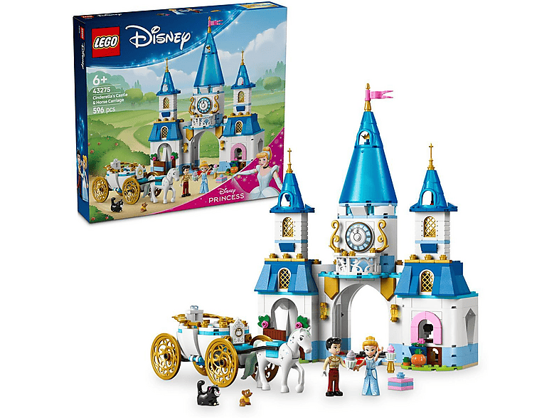 Juego de construcción | LEGO Disney Castillo Cenicienta: Carroza y ...