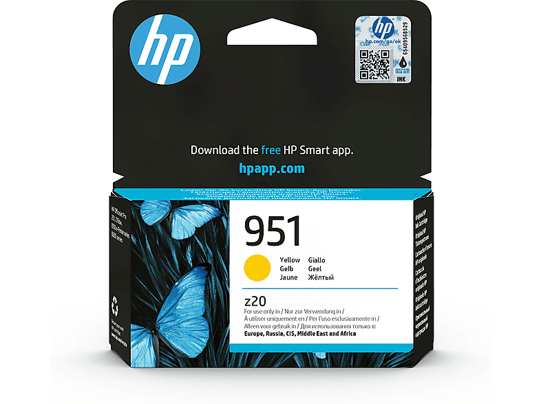 HP 951 Yellow Original Ink Cartridge Original Gelb | MediaMarkt