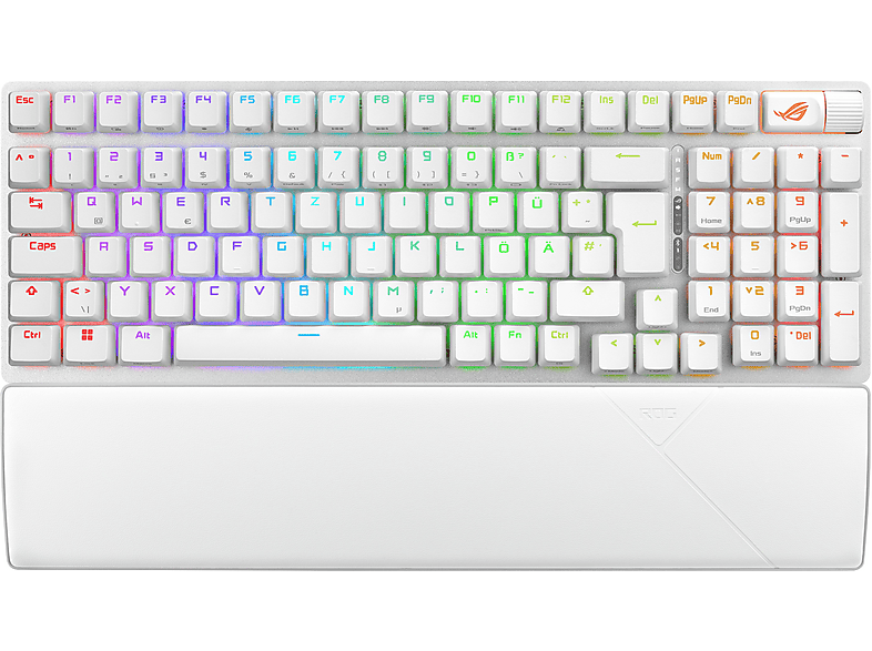 Teclado gaming | ASUS ROG Strix Scope II 96 Wireless, Con cable y sin ...