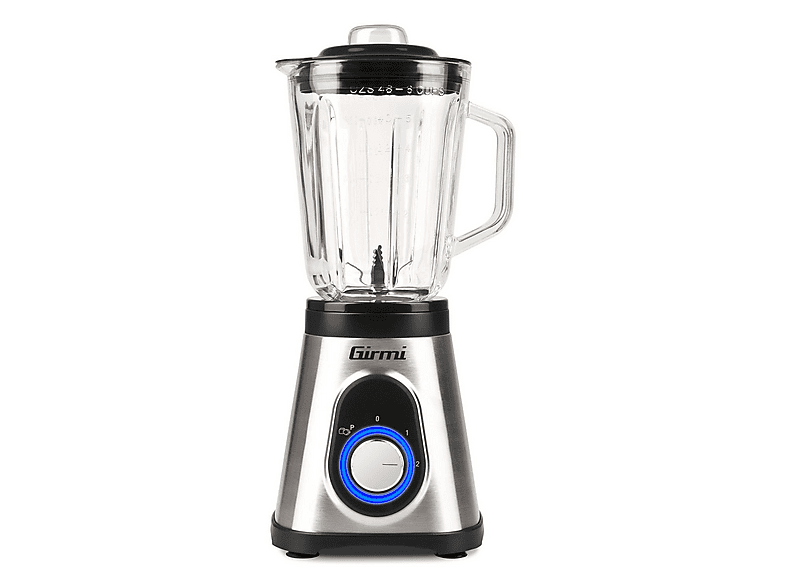 GIRMI FR9100 Mixer Schwarz, Edelstahl, Transparent (700 Watt, 1.5 l ...