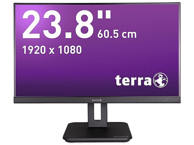Monitor | TERRA 3030238, 23,8 ", Full-HD, 5 ms, Negro | MediaMarkt