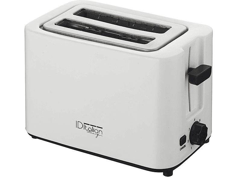 ITALIAN DESIGN DUAL 700W Toaster Weiß (700 Watt, Schlitze: 2) | MediaMarkt