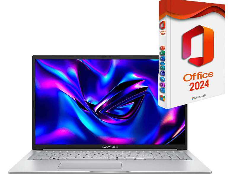 ASUS X170, Core i5, Tastaturbeleuchtung, Office 24 Pro, Notebook mit 17 ...