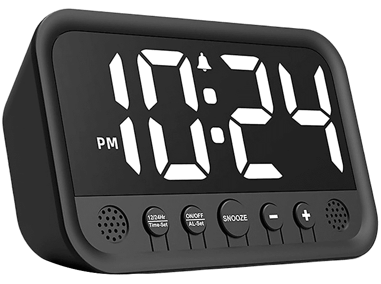 WHIQUTEY Digitaler Wecker mit großem LED-Display Uhr | MediaMarkt