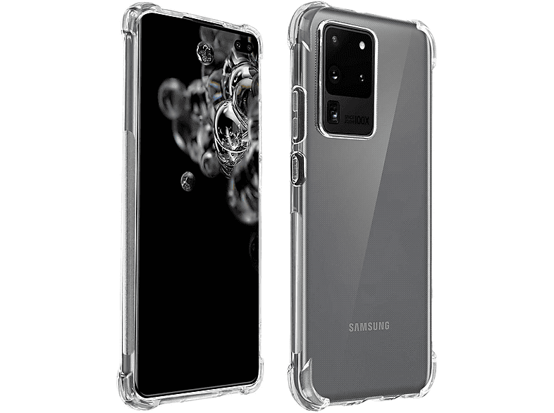 AKASHI Bumper, Backcover, Samsung, Galaxy S20 Ultra, Transparent ...