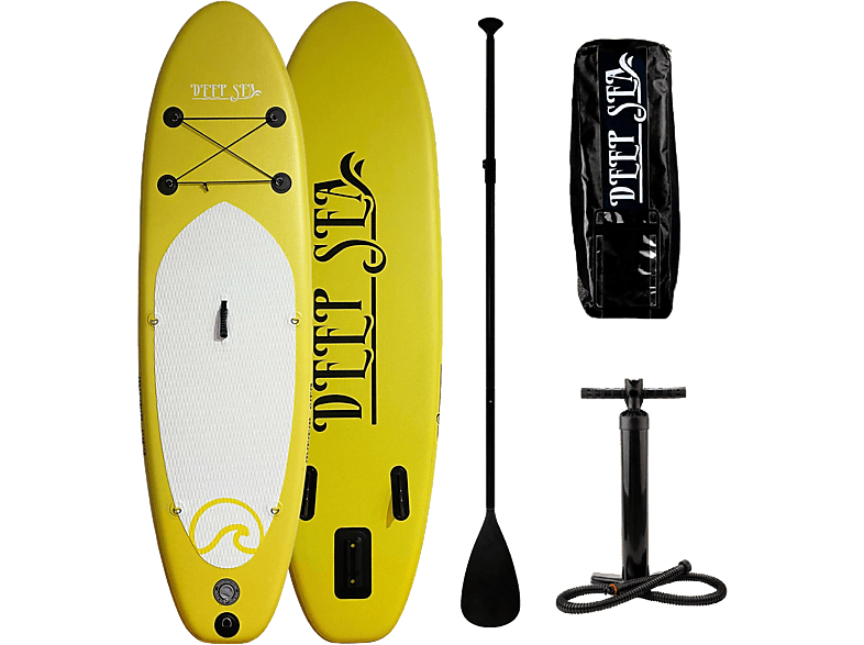 DEEP SEA Standard Stand Up Paddle, Gelb | MediaMarkt
