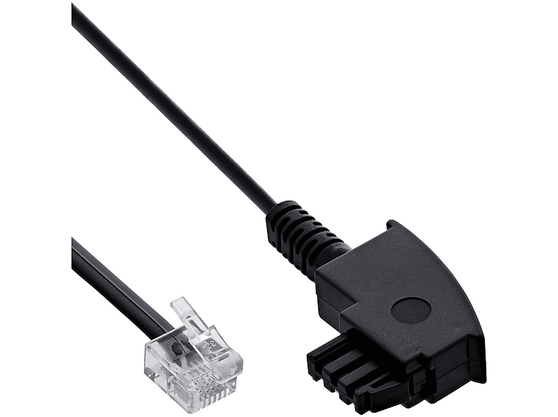 INLINE InLine® TAE-F Kabel für DSL Splitter, ST an Western 6/2 DEC ST ...