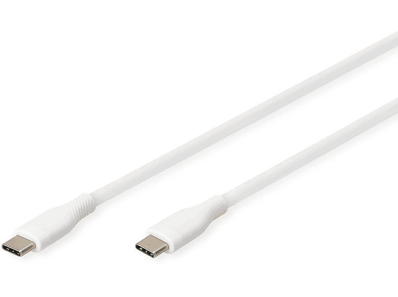 Cable USB | DIGITUS AK-300341-020-W, USB 2.0, USB-C, USB-C, Blanco ...