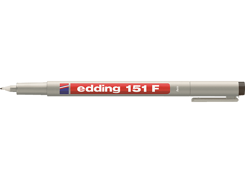 EDDING Edding 151 001 F | OHP-Marker, non-permanent, 0,6 mm, schwarz ...