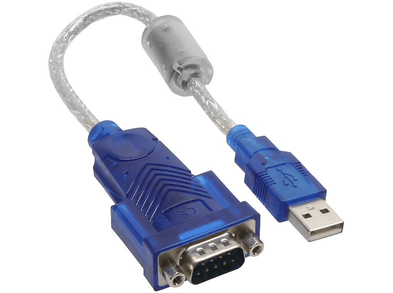 INLINE InLine® USB zu Seriell Adapterkabel Premium, Stecker A an 9pol ...