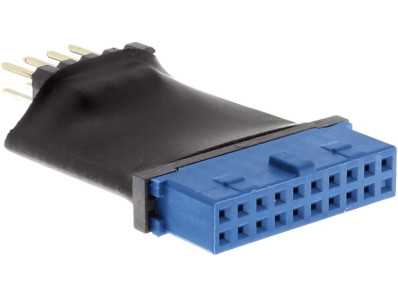INLINE InLine® USB 3.0 zu 2.0 Adapter intern, USB 3.0 19pin auf USB 2.0 ...