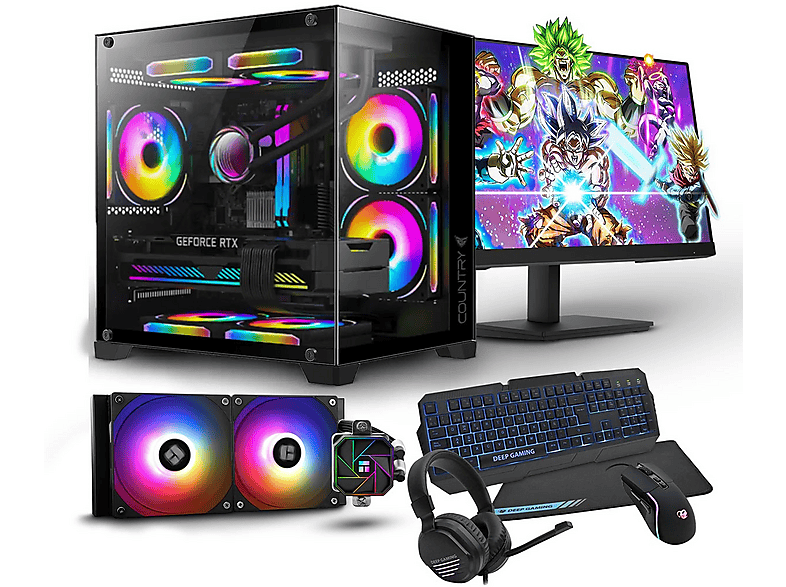 Pack PC Gaming | PC RACING MK I7, Intel® Core™ i7 12700F, 32 GB RAM, 2 ...
