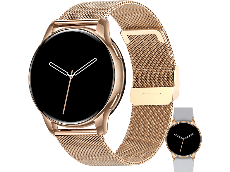 Smartwatch | LEVOWATCH F2, Rosa | MediaMarkt