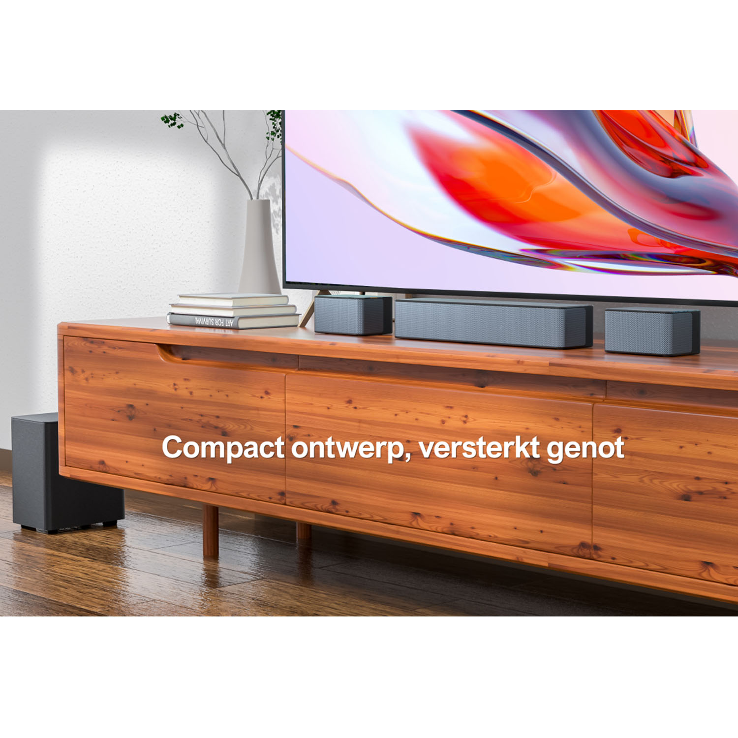 ULTIMEA Poseidon D50 | 5.1 Surround Geluidssysteem met 5,25" Draadloze ...