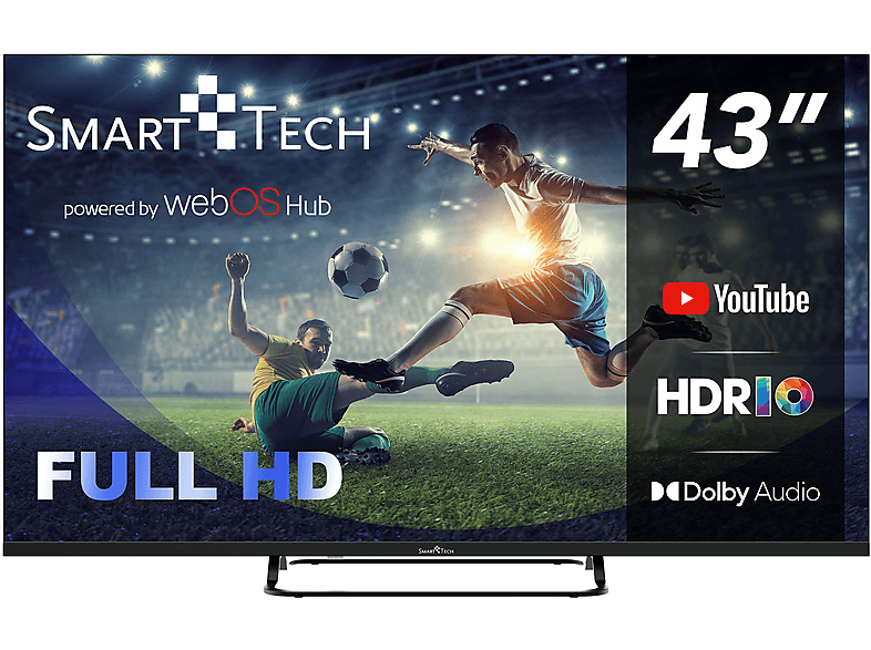 SMART TECH 43FW01V LED TV (Flat, 43 Zoll / 108 cm, Full-HD, SMART TV) | SATURN