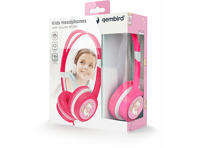 GEMBIRD MHP-JR-PK CUFFIE, Rosa | MediaWorld.it