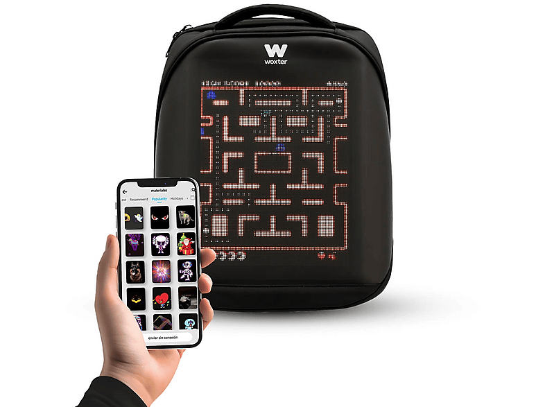Mochila Gaming | LED T3HD WOXTER, Fabricada con una carcasa de ABS+PC ...