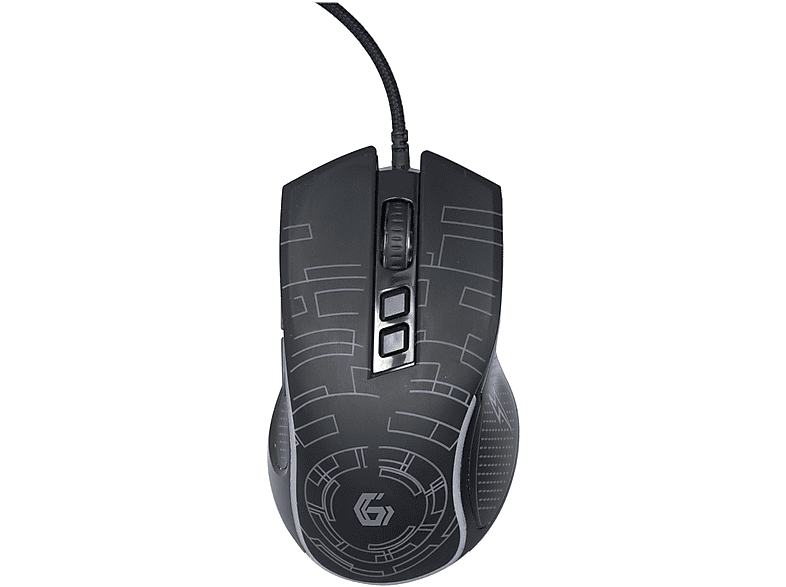 GEMBIRD MUSG-RGB-01 Maus Gaming, Schwarz | MediaMarkt